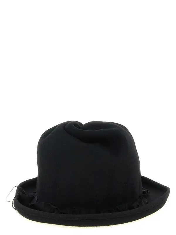 Yohji Yamamoto Sculptural Crown Hat