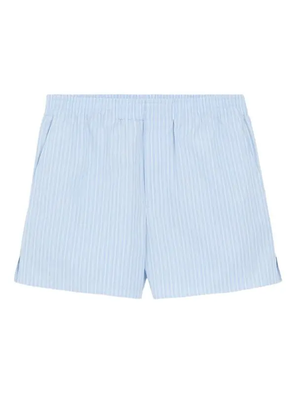 AMI Paris Striped Shorts