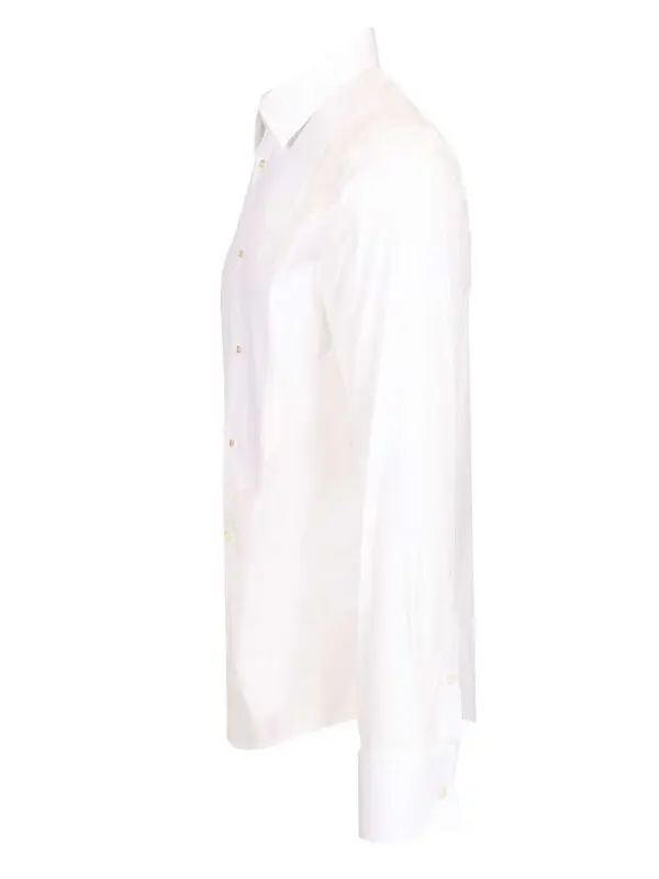 Burberry Slim-fit Cotton Tuxedo Shirt - White