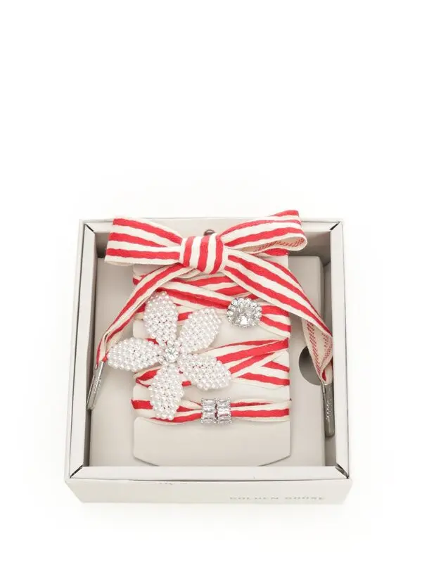 GOLDEN GOOSE Embellished Ribbon Laces