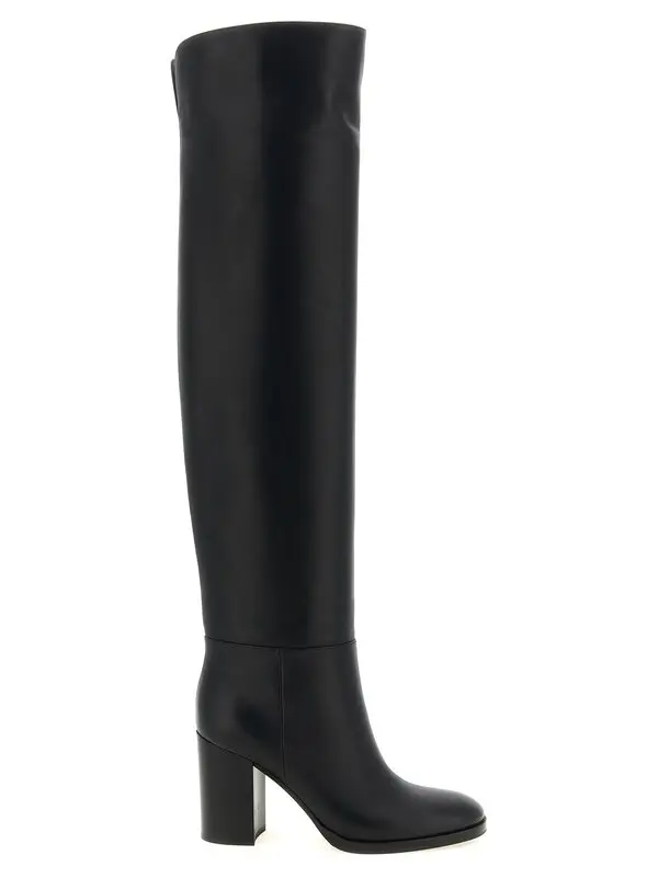 GIANVITO ROSSI Calfskin Leather Glove High Boots