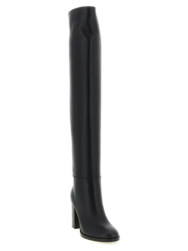 GIANVITO ROSSI Calfskin Leather Glove High Boots