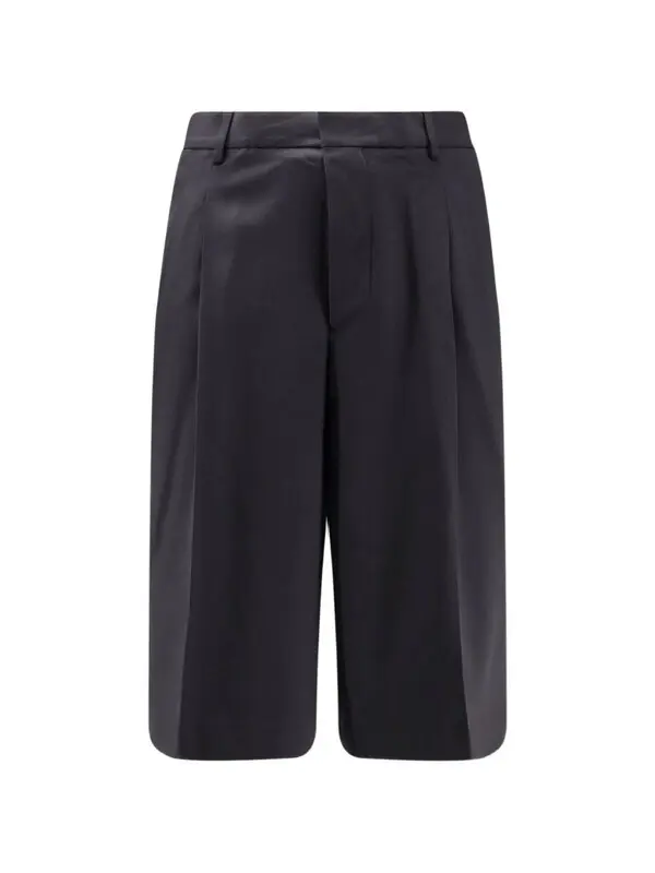 AMI Paris Wide-leg Bermuda Shorts
