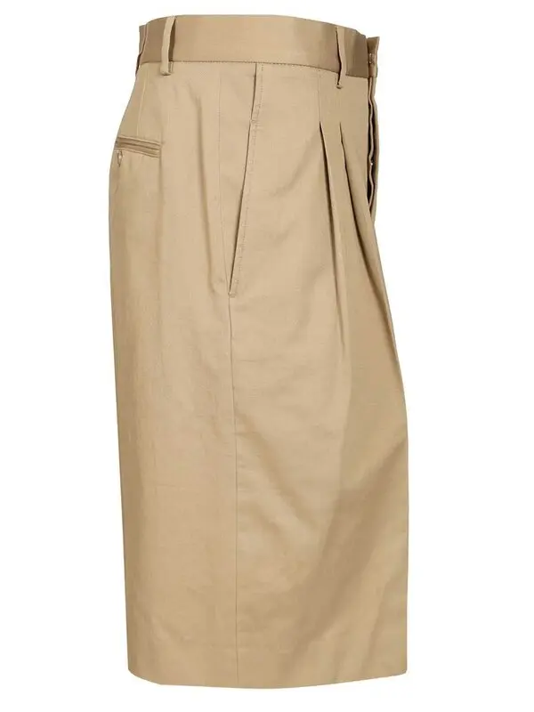 AMI Paris Wide-leg Bermuda Shorts