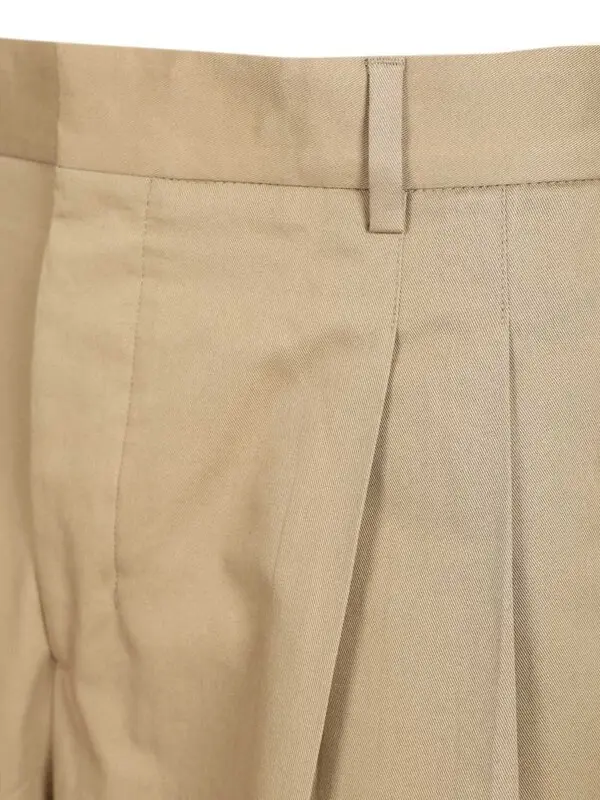 AMI Paris Wide-leg Bermuda Shorts