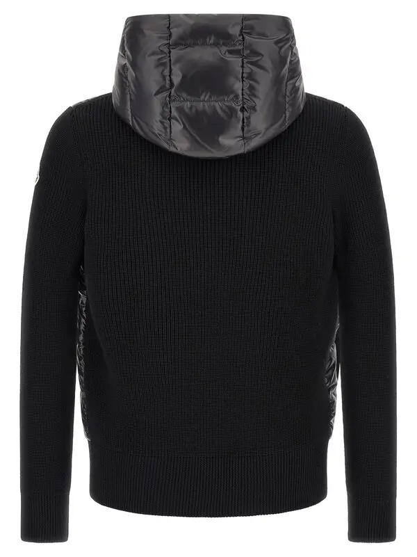 Moncler Padded Hooded Cardigan