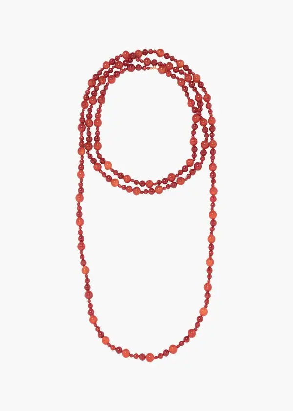 JENNIFER BEHR Veda Necklace - Carnelian