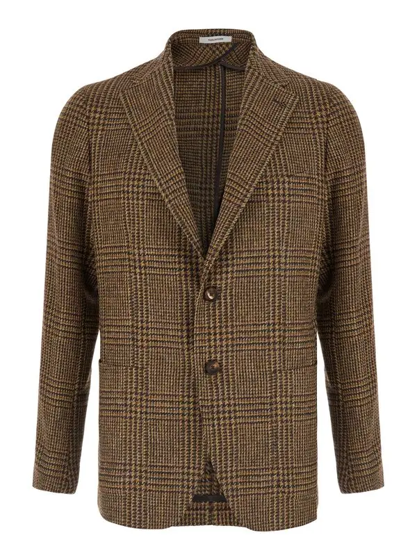 Tagliatore Montecarlo Single-breasted Jacket With Row Pockets