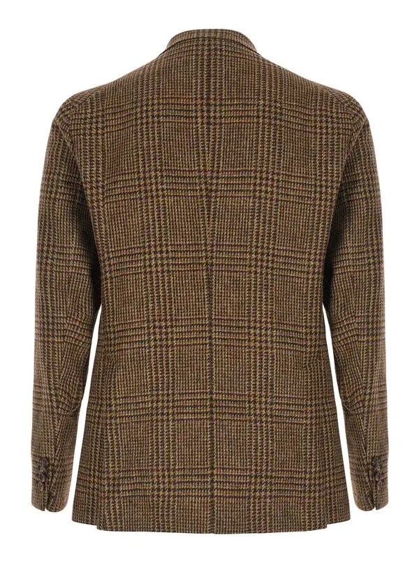 Tagliatore Montecarlo Single-breasted Jacket With Row Pockets