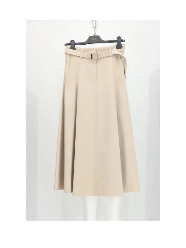 Dior Belted Skirt