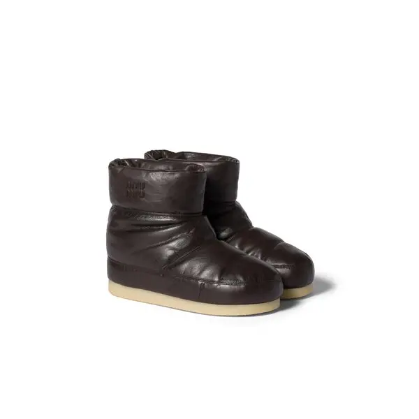 Miu Miu Padded Nappa Leather Booties