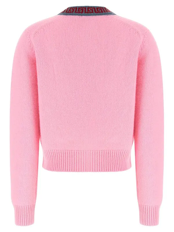 Versace Wool And Cashmere Cardigan
