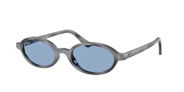 Ray-ban Oval Frame Sunglasses - Blue