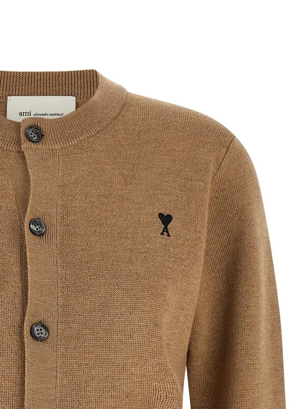 AMI Paris De Coeur' Cardigan