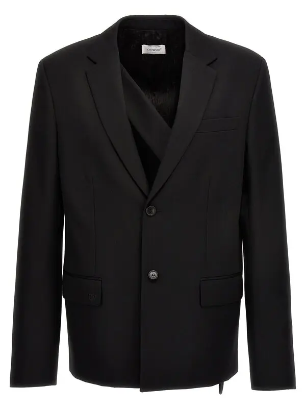 Off-White Ow Embroidery' Blazer