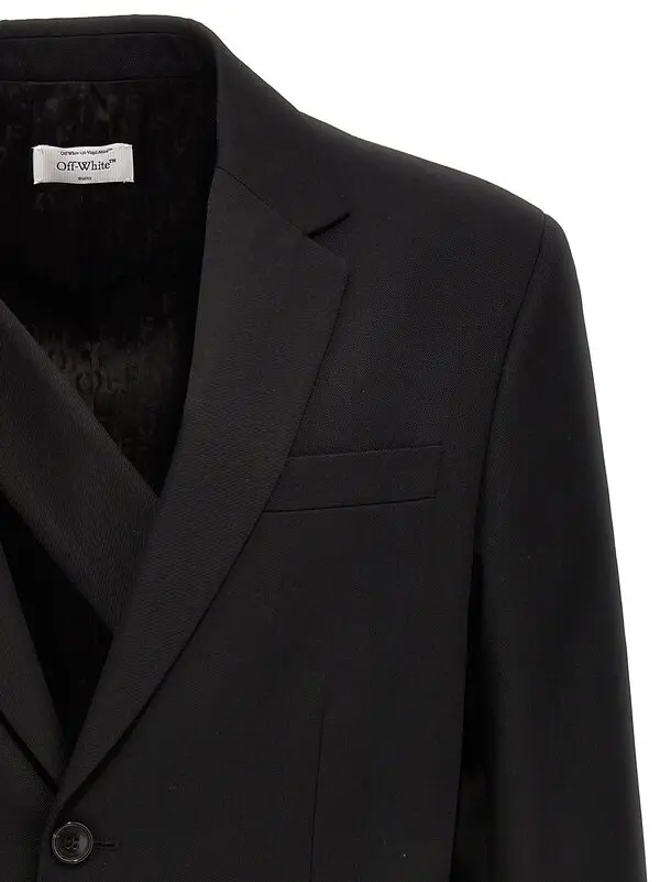 Off-White Ow Embroidery' Blazer