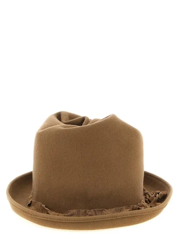 Yohji Yamamoto Curled Crown Hat