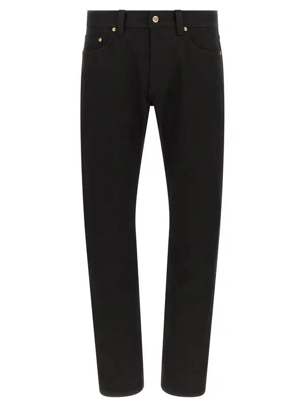 Versace Medusa Embroidery Jeans