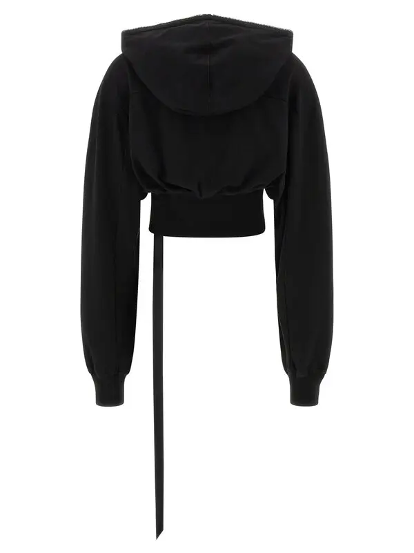 Rick Owens Collage Gimp Hoodie' Sweatshirt