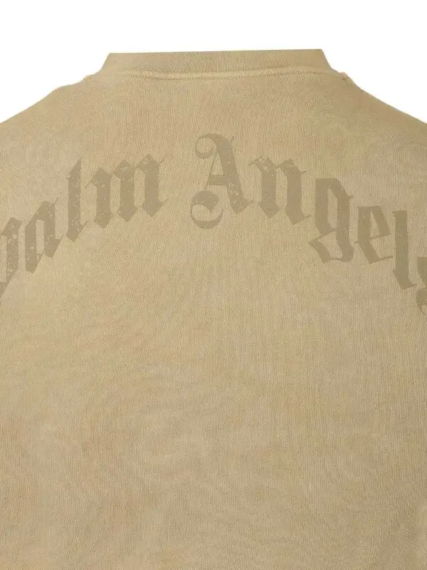 Palm Angels Curved Logo Sweatshirt