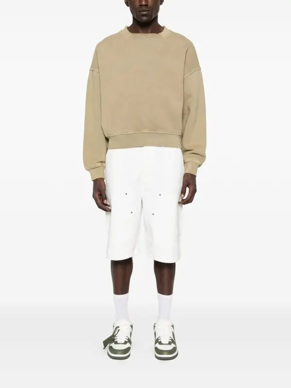Palm Angels Curved Logo Sweatshirt