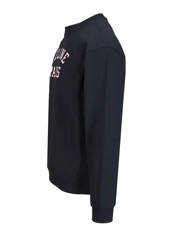Celine Crewneck Cotton Sweatshirt
