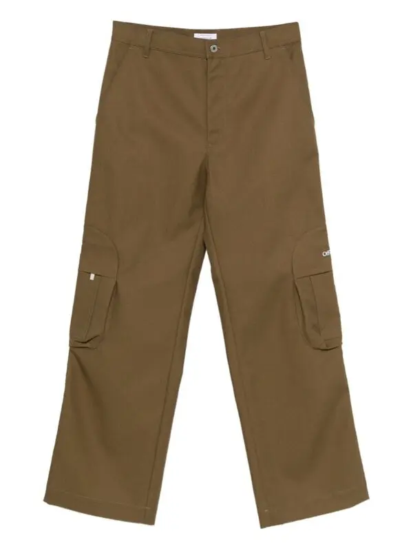 Off-White Bookish Cotton Cargo Pant