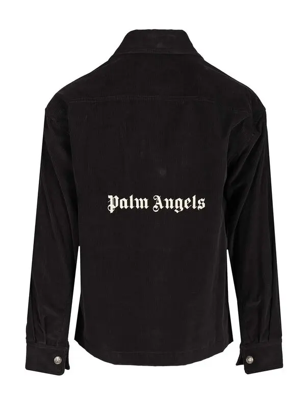 Palm Angels Corduroy Shirt Jacket - Gray