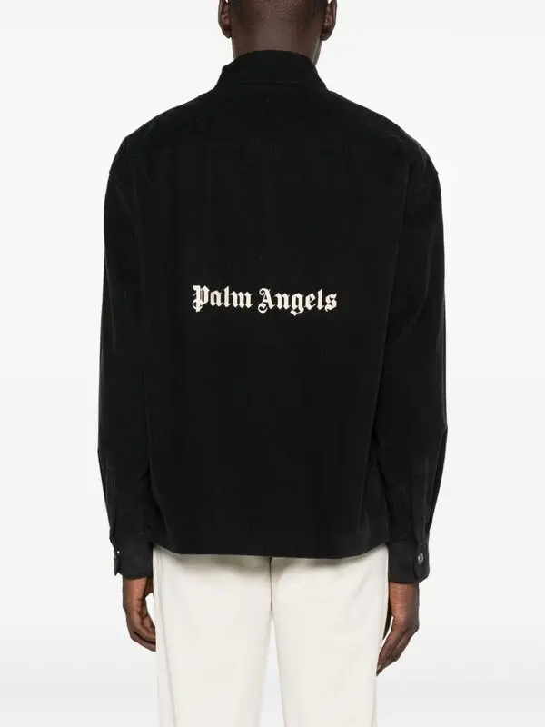Palm Angels Corduroy Shirt Jacket - Gray