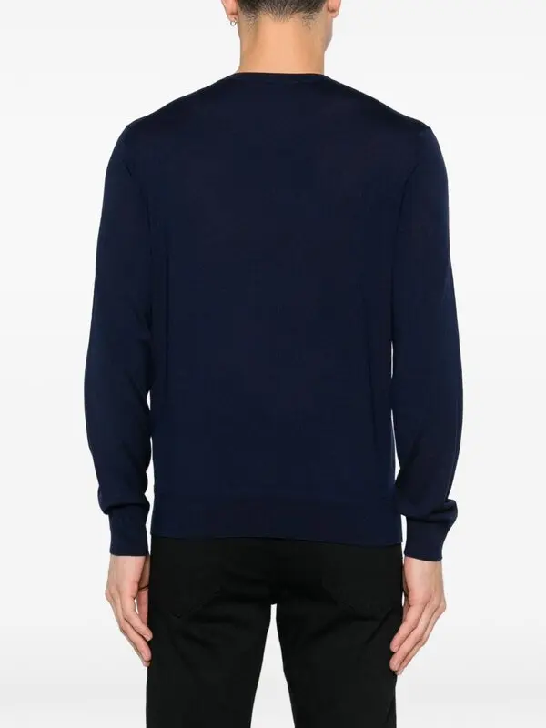 TOM FORD Crew Neck Sweater - Blue