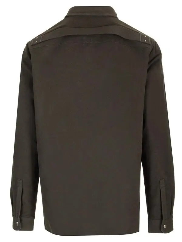 Rick Owens Wool Shirt Jacket