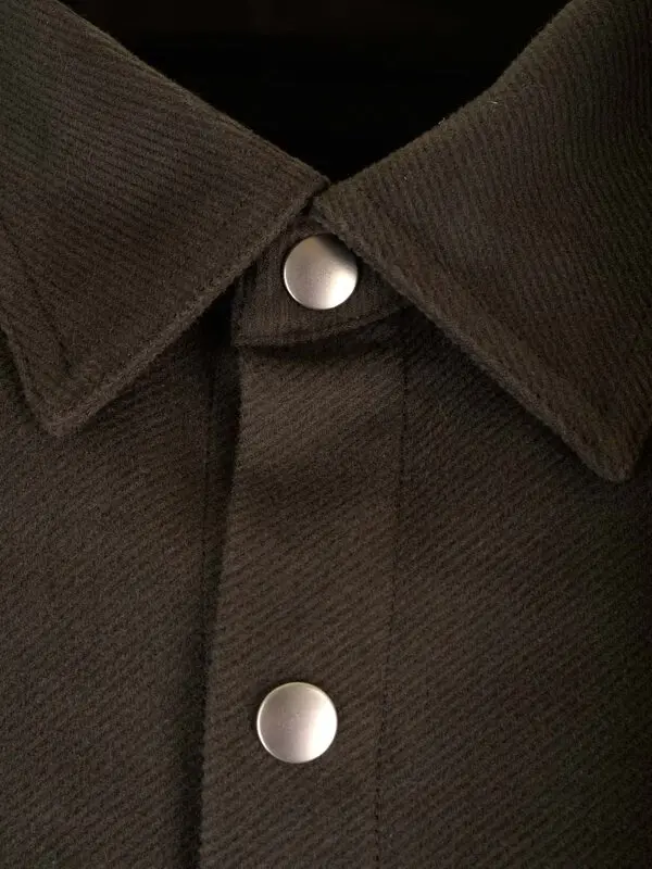 Rick Owens Wool Shirt Jacket