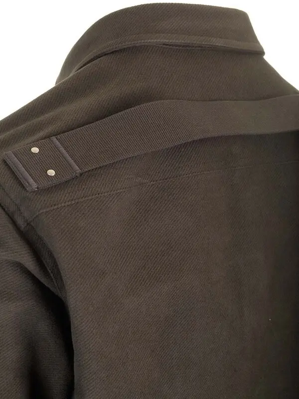 Rick Owens Wool Shirt Jacket