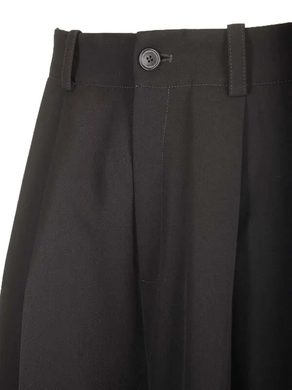 Off-White Virgin Wool Trousers
