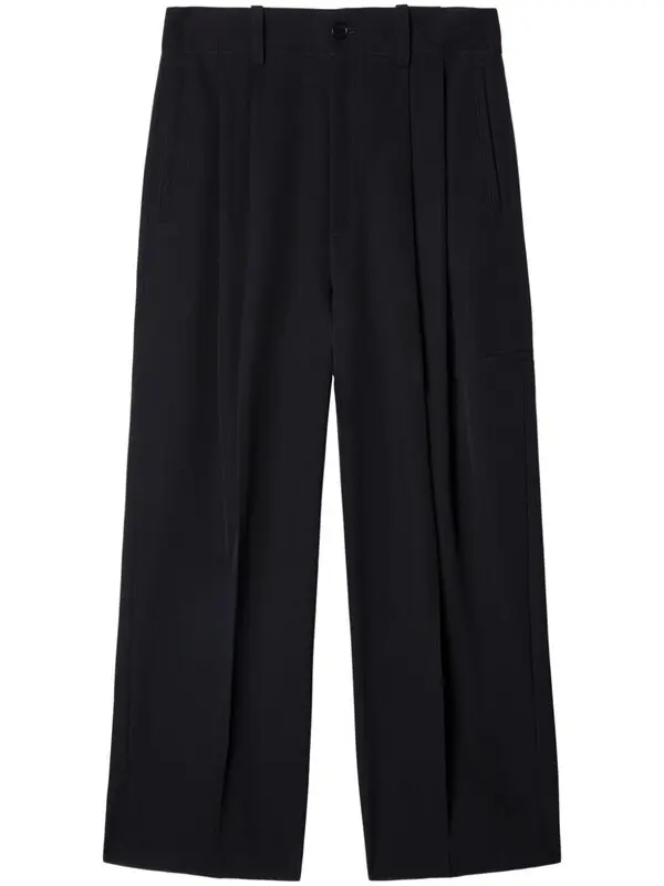 Off-White Virgin Wool Trousers