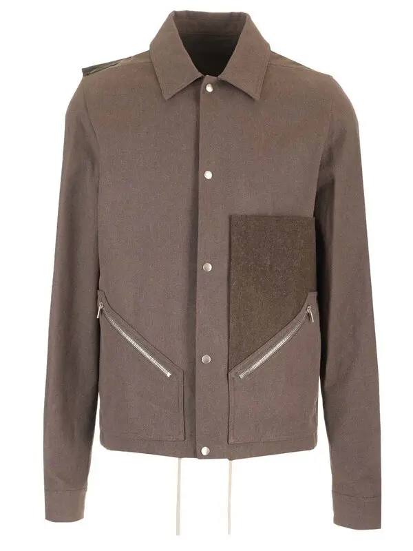 Rick Owens Tour Snap Front Jacket