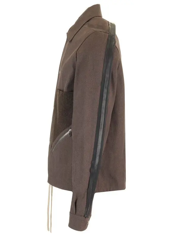 Rick Owens Tour Snap Front Jacket