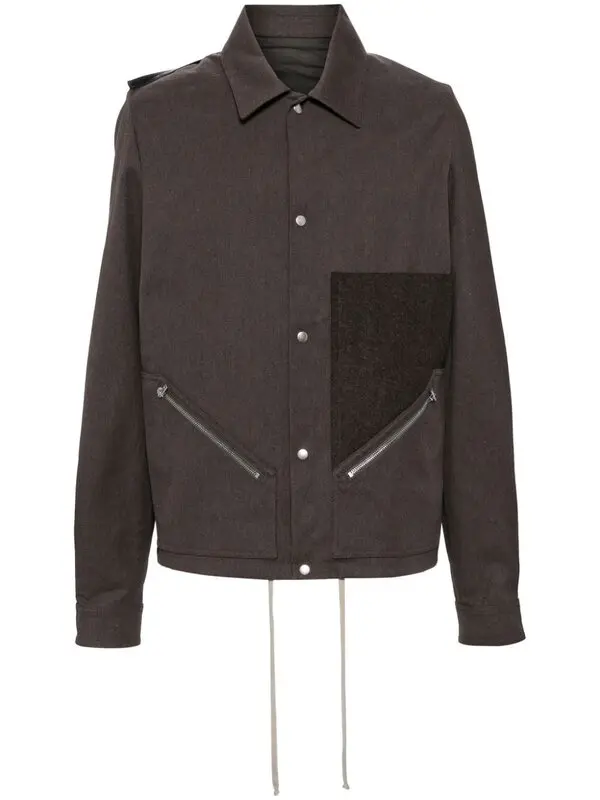 Rick Owens Tour Snap Front Jacket