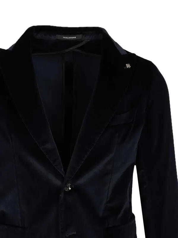 Tagliatore Smooth Velvet Jacket