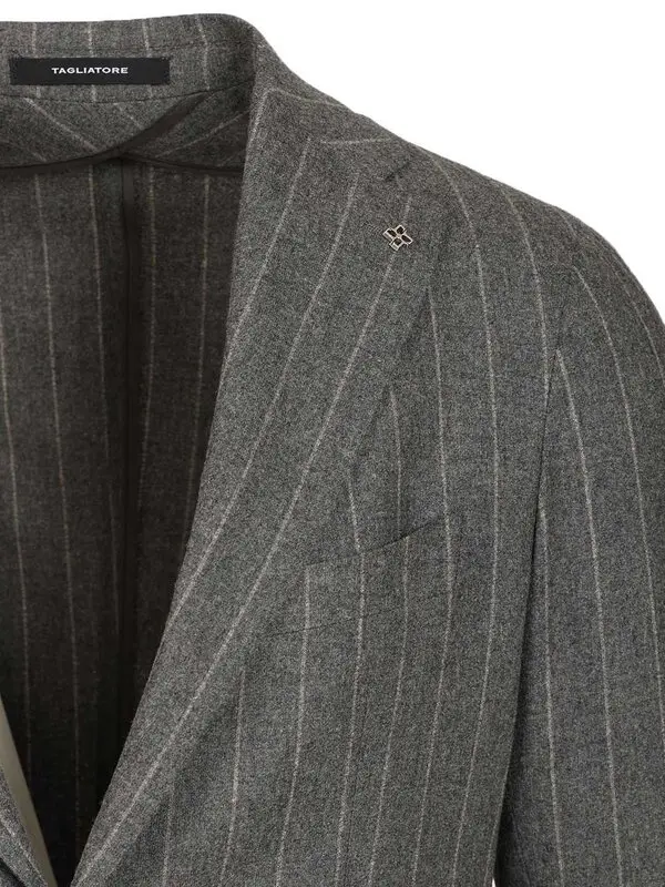 Tagliatore Montecarlo Pinstriped Suit