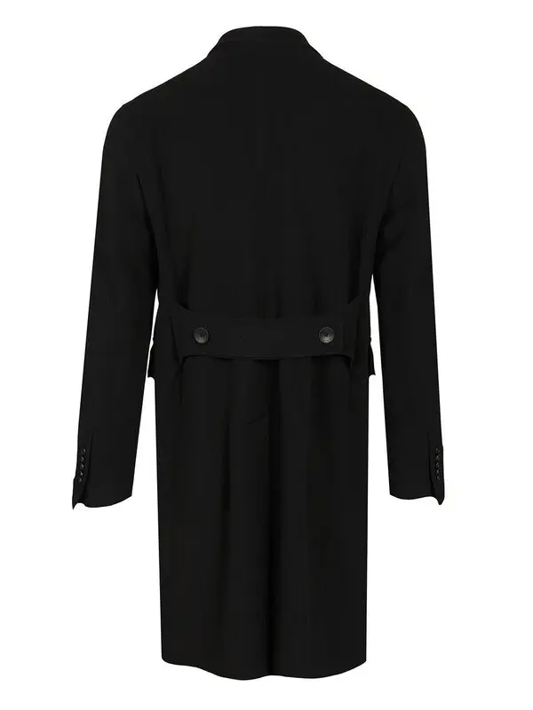 Tagliatore London Double-breasted Wool And Cashmere Coat