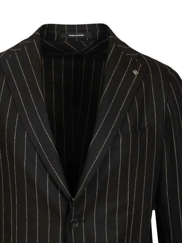 Tagliatore Montecarlo Pinstriped Suit