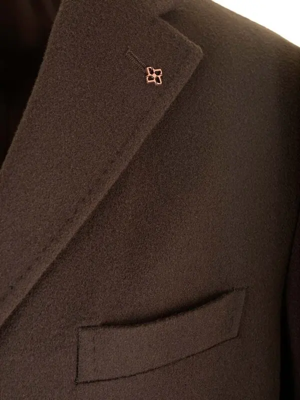 Tagliatore Wool And Cashmere Coat