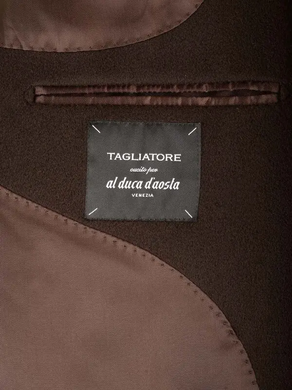 Tagliatore Wool And Cashmere Coat