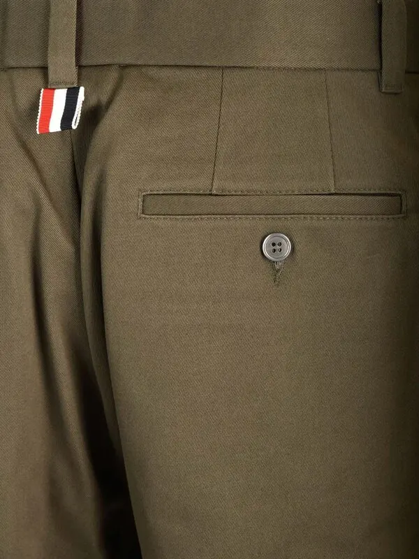 Thom Browne Relaxed Pleated Trousers