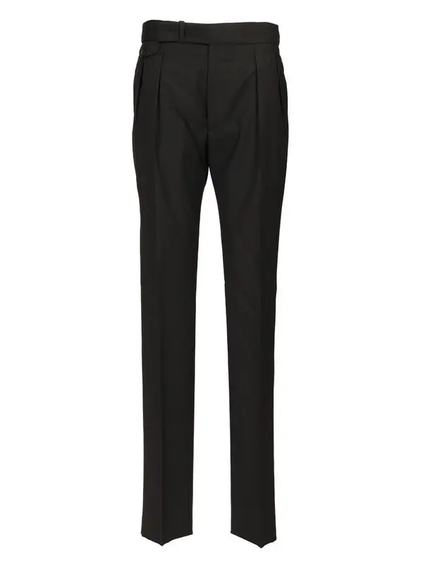 Tagliatore Wool Pleated Trousers