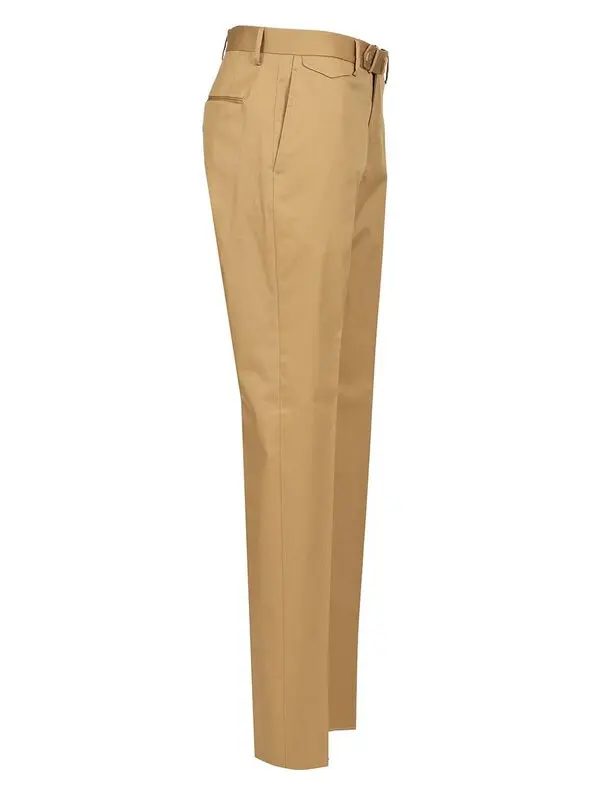 Tagliatore Prince Of Wales Wool Flannel Trousers