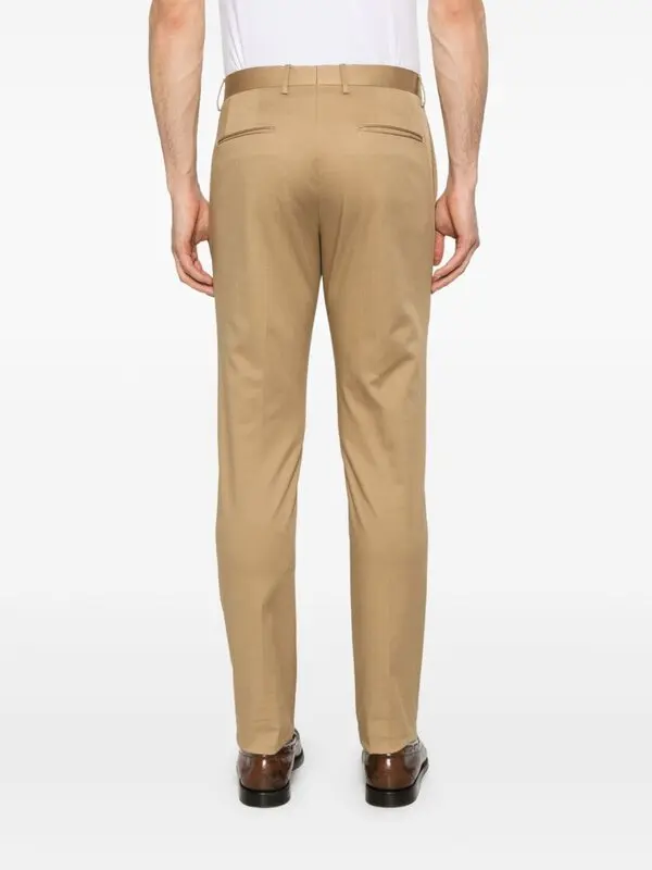 Tagliatore Prince Of Wales Wool Flannel Trousers