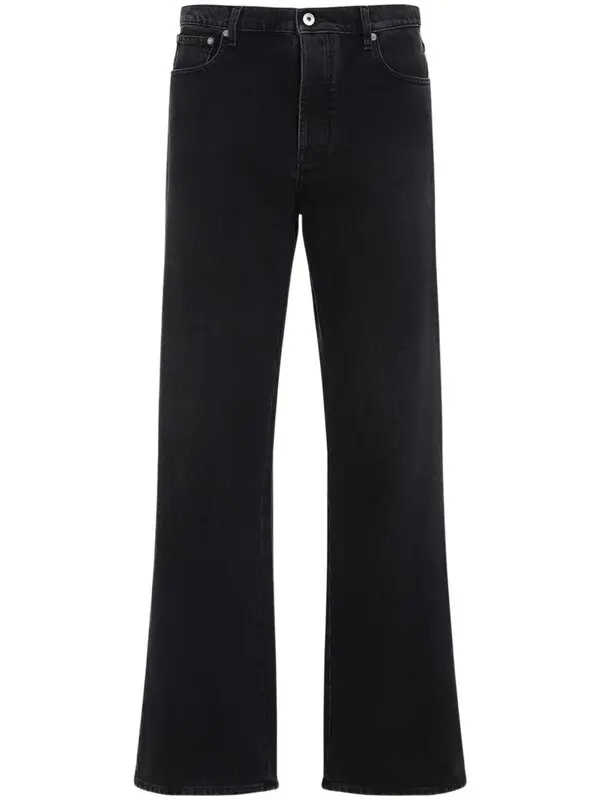 Off-White Relaxed Fit Diag Jeans - Black