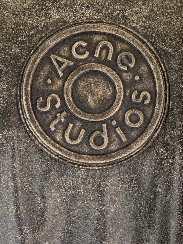 Acne Studios Leather Bomber Jacket